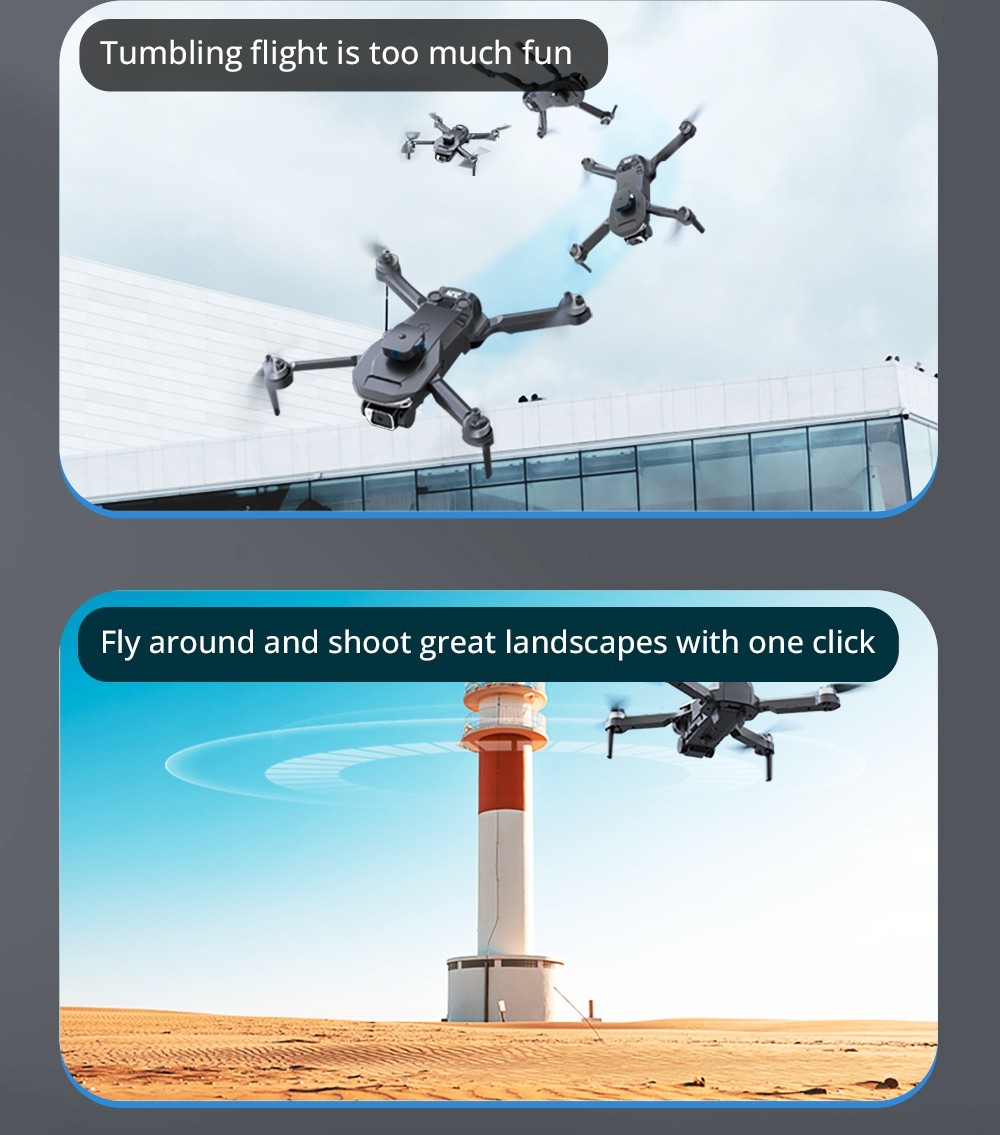 SG101 Pro Drone, 4K Dual Camera, Obstacle Avoidance