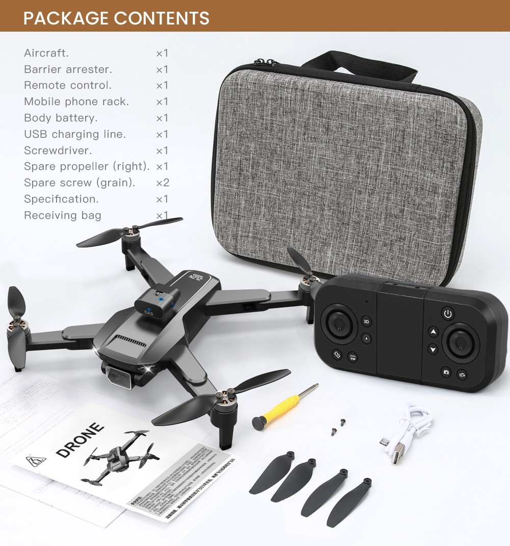 ZLL SG105 Pro 4K Foldable Avoiding Obstacles Brushless RC Drone