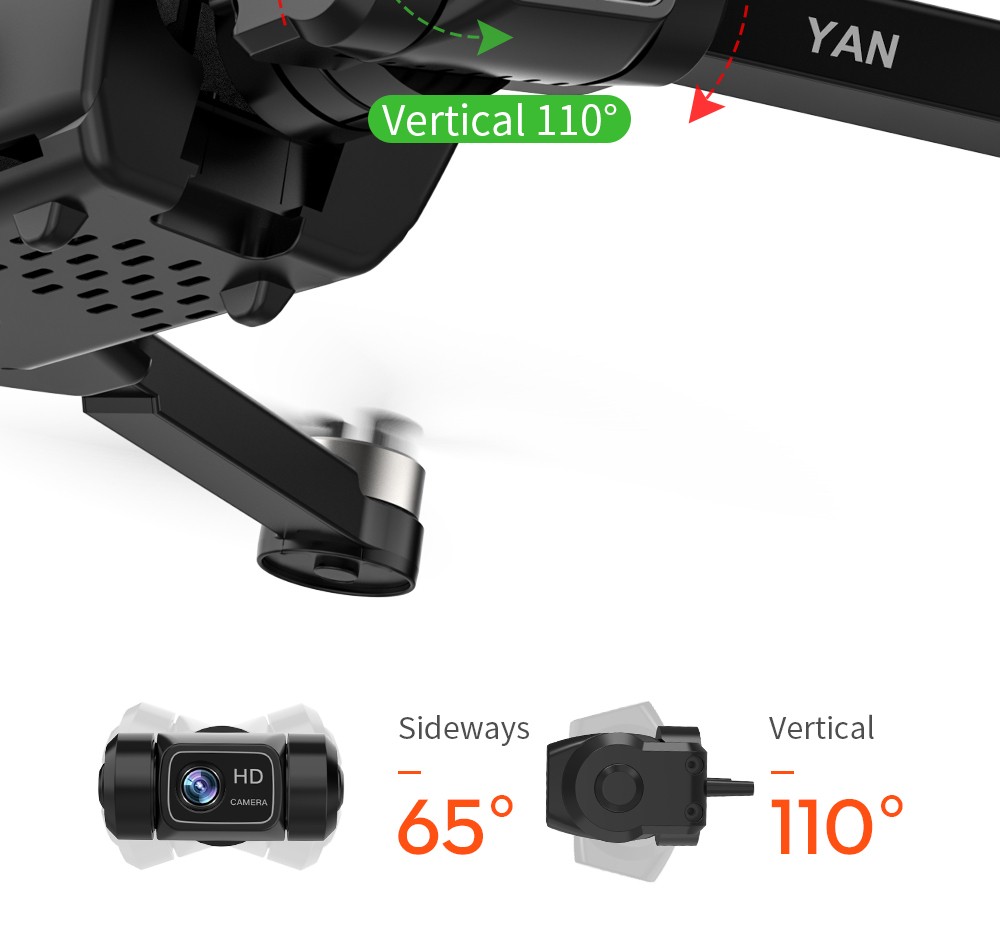 ZLL SG108 PRO 5G WIFI FPV GPS with 4K HD Camera RC Drone(Black)