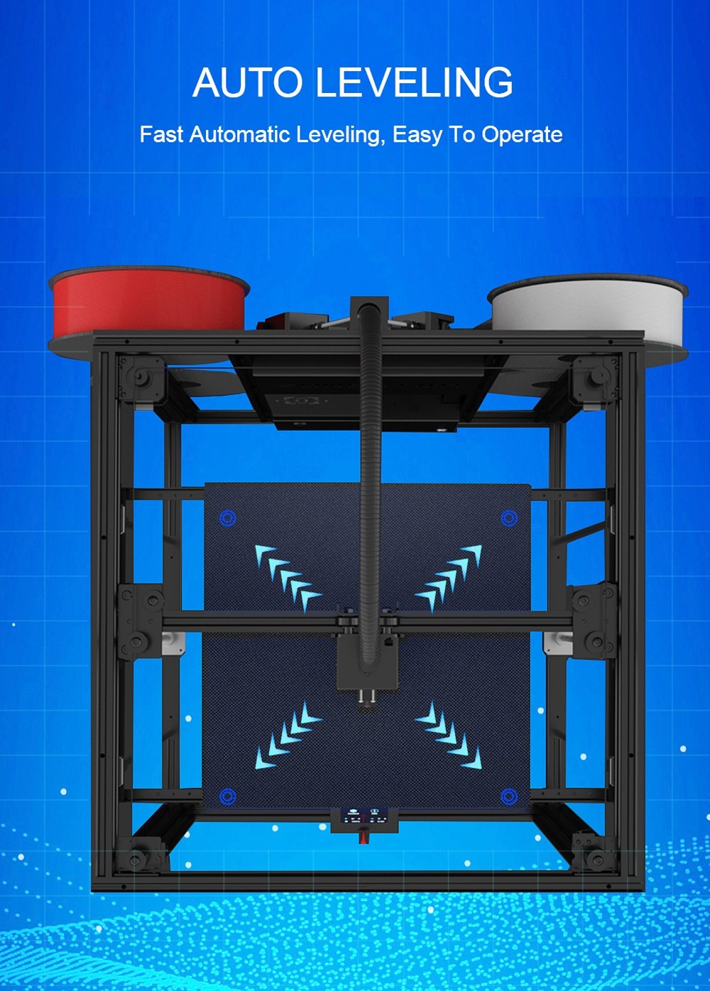 Zonestar Z9V5MK5 Mixed Color 3D Printer