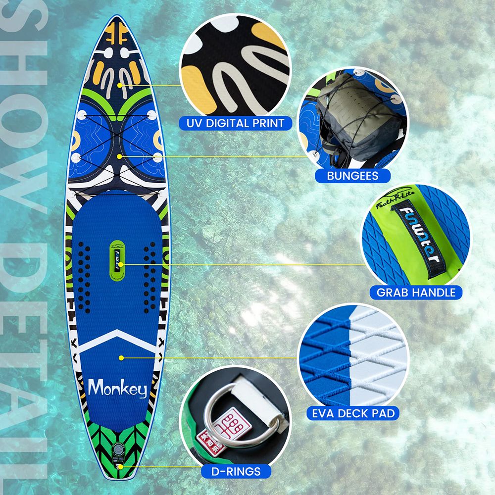 Funwater Racing Roard Monkey SUP Paddling Board