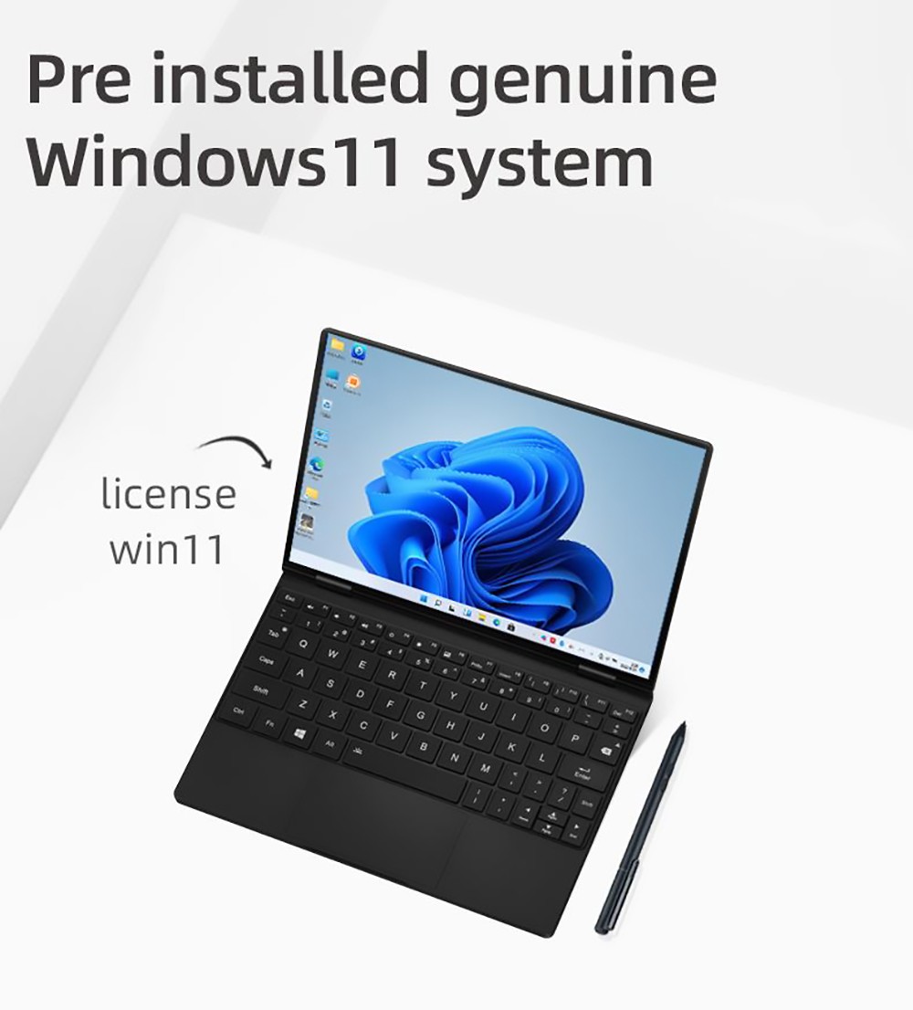 One Netbook 4S Platinum 2 in 1 Laptop EU