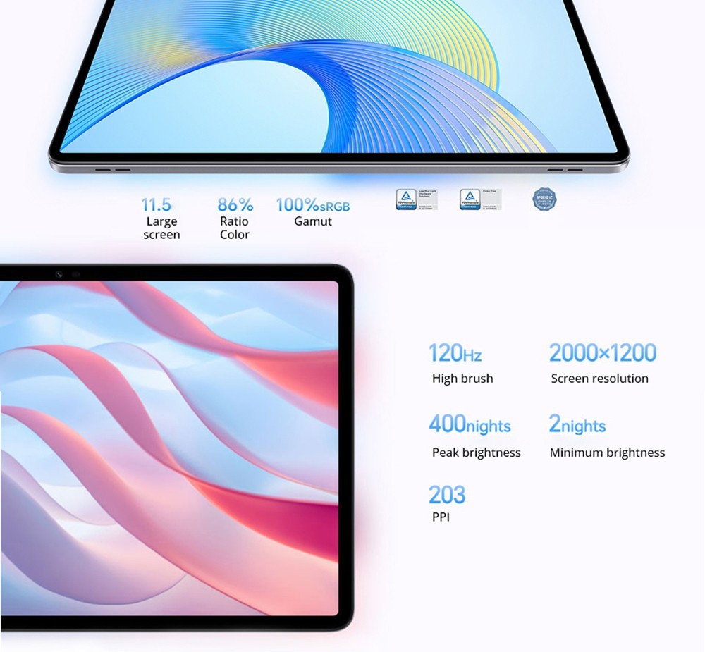 Honor X8 Pro CN Version Tablet 6GB RAM 128GB ROM - Grey