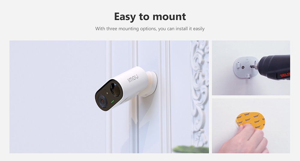 IMOU Cell Go 3MP Security Wireless Camera