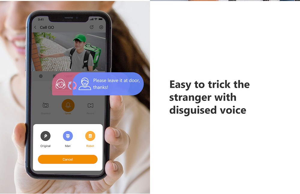 IMOU Cell Go 3MP Security Wireless Camera