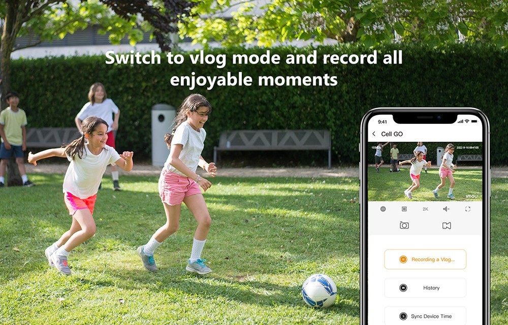 IMOU Cell Go 3MP Security Wireless Camera