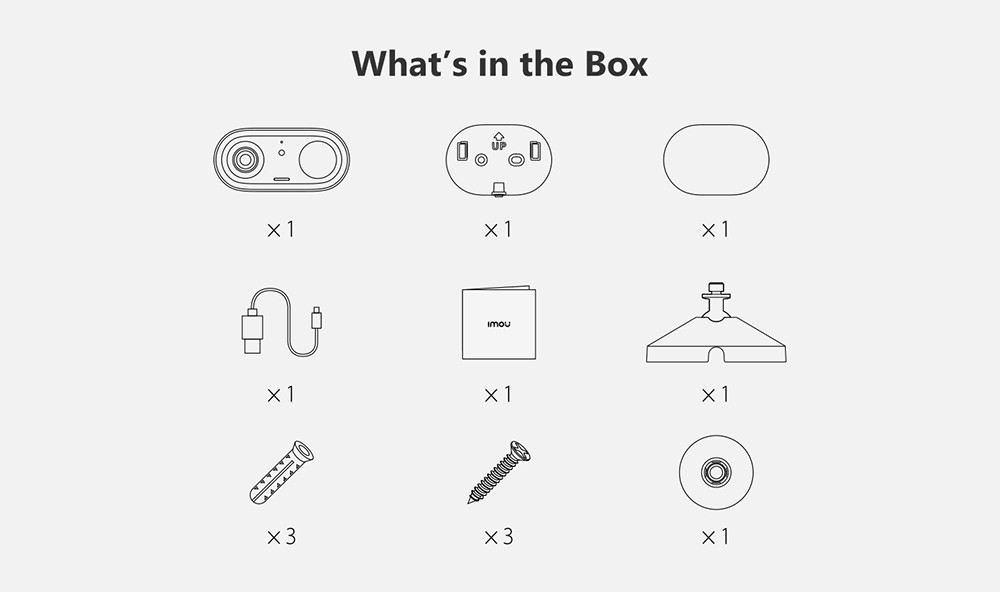 IMOU Cell Go 3MP Security Wireless Camera