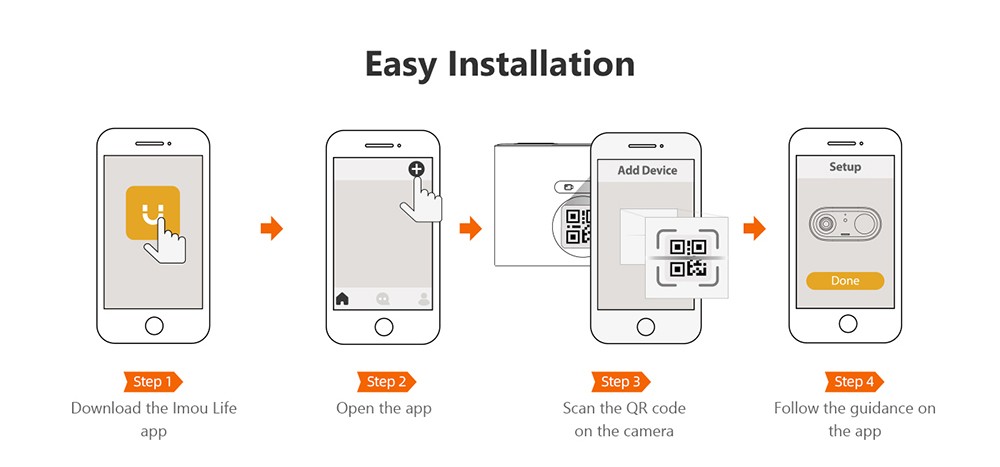 IMOU Cell Go 3MP Security Wireless Camera