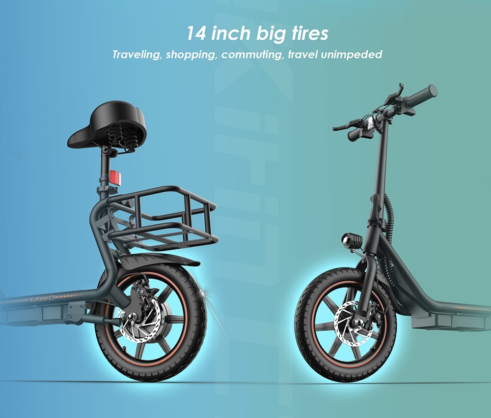 KuKirin C1 Electric Scooter 350W Motor 14 inch Tires