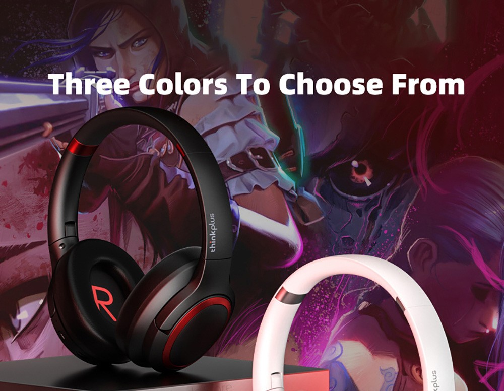 Lenovo Thinkplus TH40 Headset Bluetooth 5.0 White