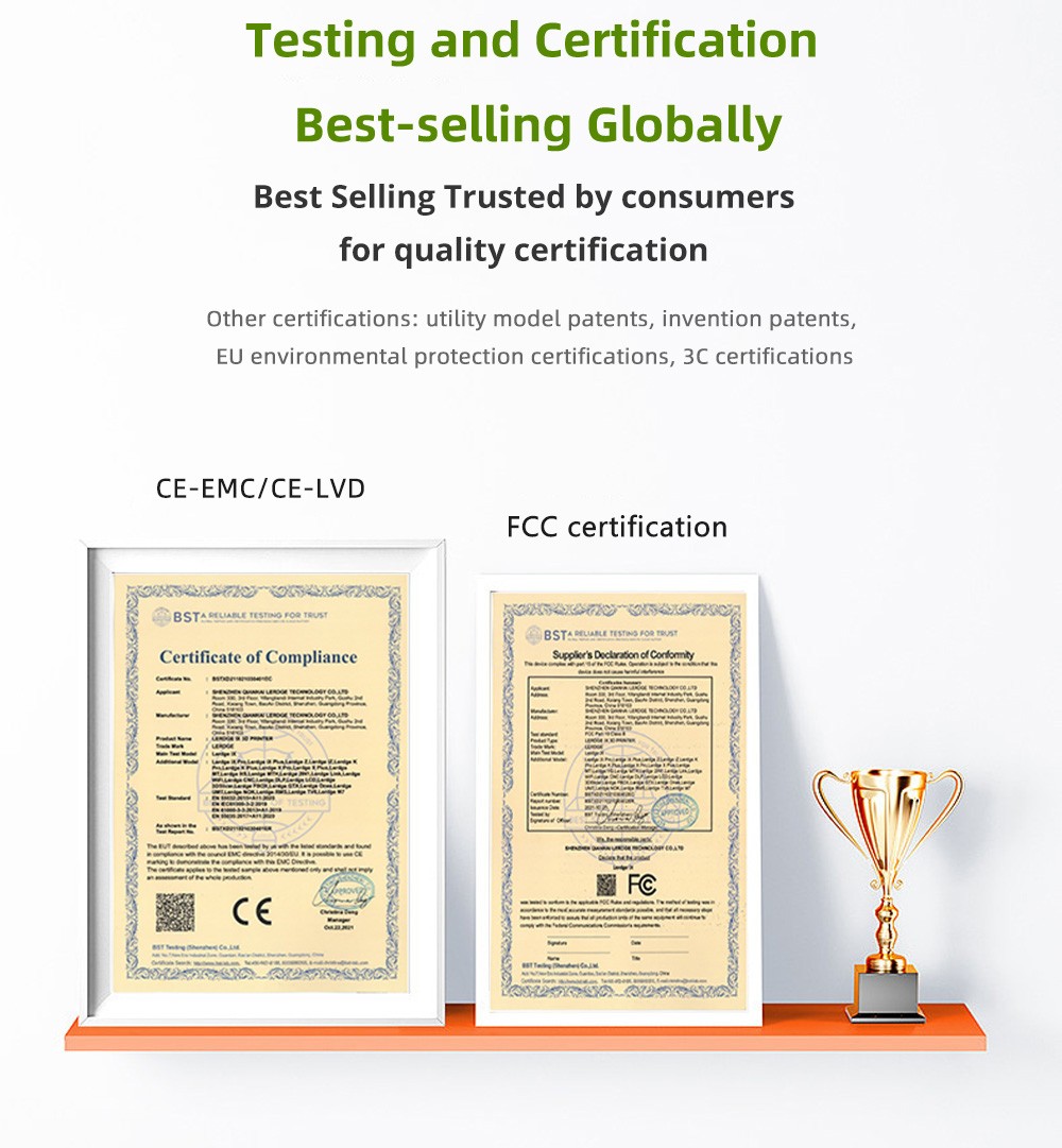 Lerdge iX 3D Printer Kit Yellow