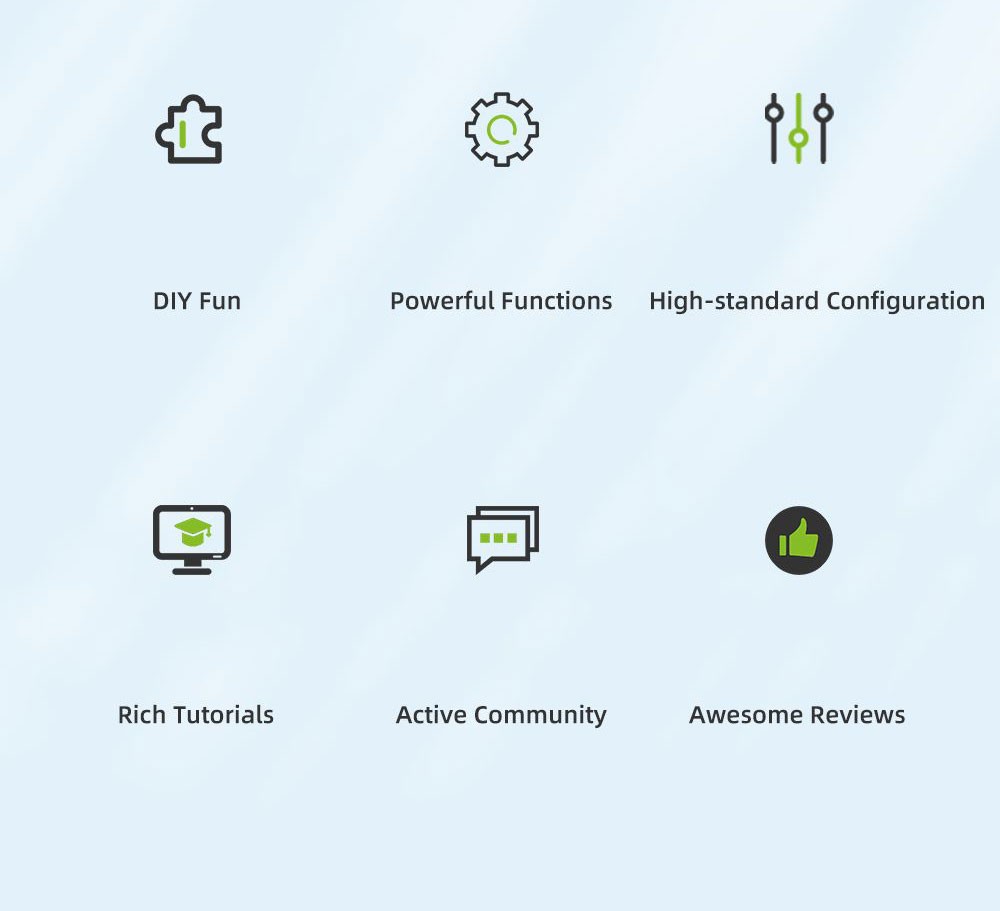 Lerdge iX 3D Printer RTP Version Pre-Assembly Orange