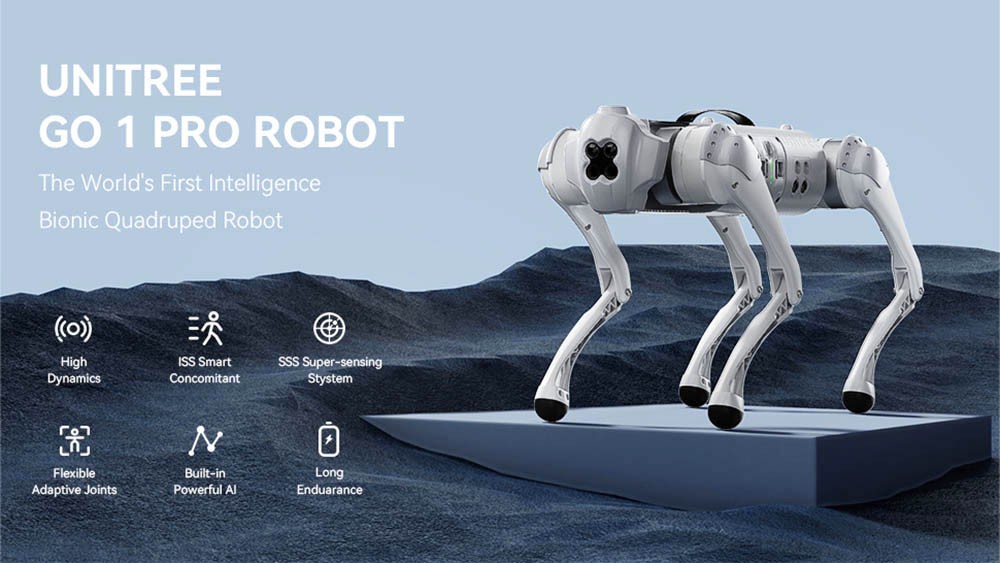 Unitree Go 1 Pro Bionic Companion Robot