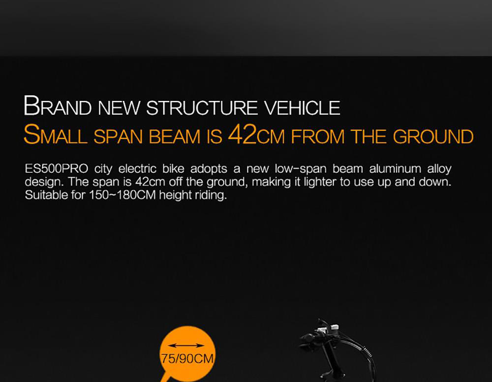 LANKELEISI ES500PRO Electric Bike Grey