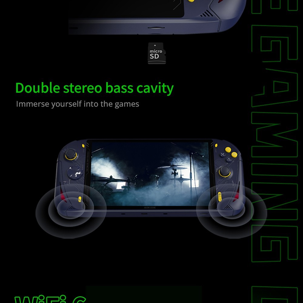 AOKZOE A1 Video Game Console Laptop 16GB LPDDR5 512GB SSD US