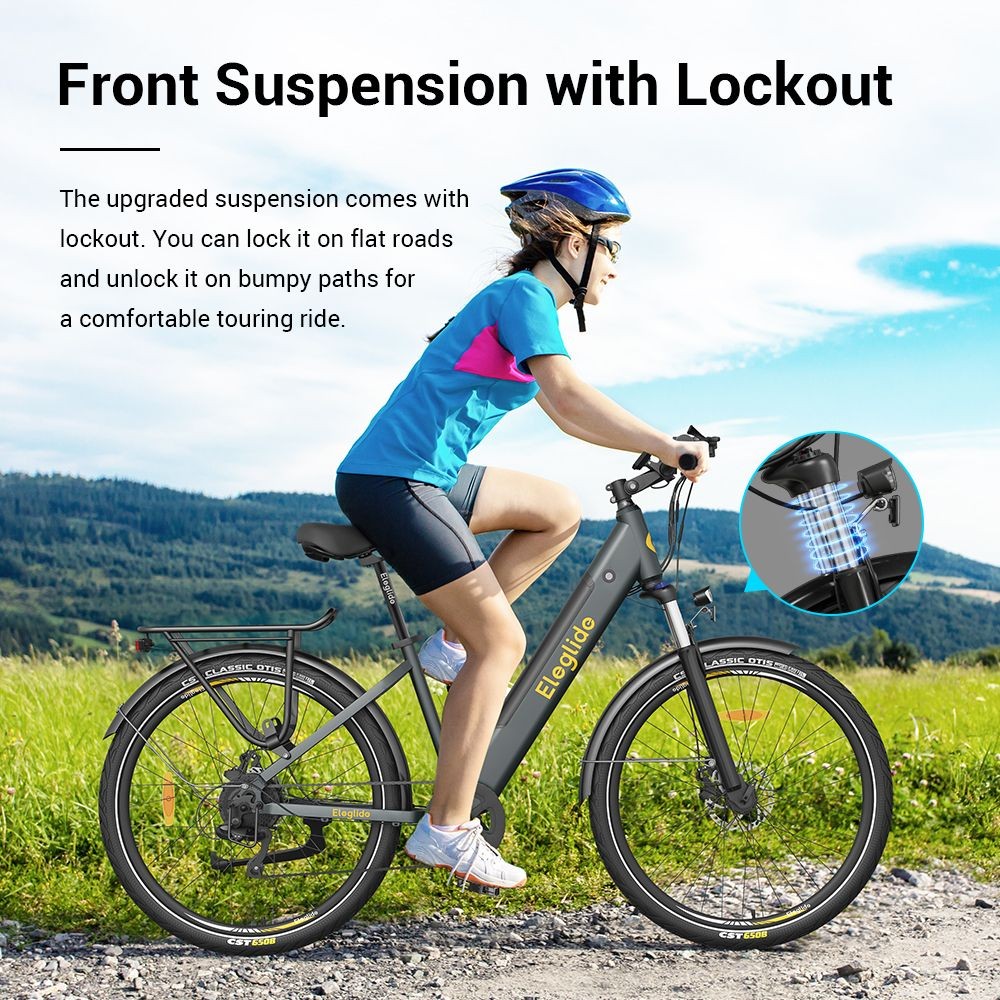 Eleglide T1 Step-Thru Electric Moped Bike 36V 13AH 250W Trekking Bike