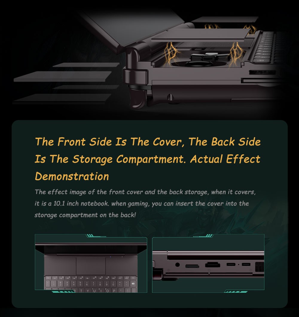 GPD WIN Max 2 2023 Handheld Game Laptop 64GB LPDDR5 2TB SSD US