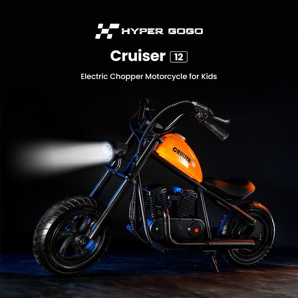 HYPER GOGO Cruiser 12 Electric Motorcycle for Kids 12km Range | Poland