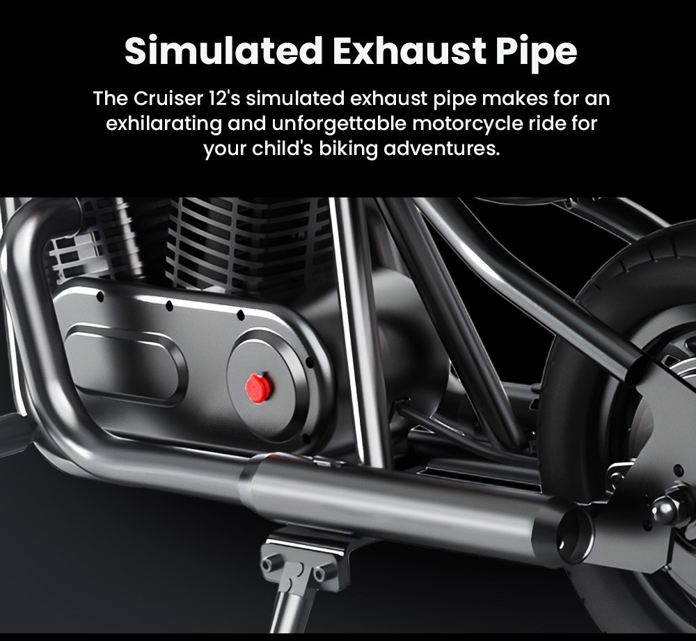 HYPER GOGO Cruiser 12 Electric Motorcycle for Kids 12km Range | Poland