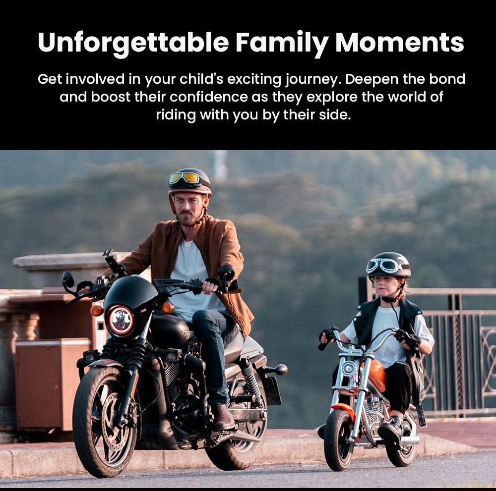 HYPER GOGO Cruiser 12 Plus with App Electric Motorcycle for Kids