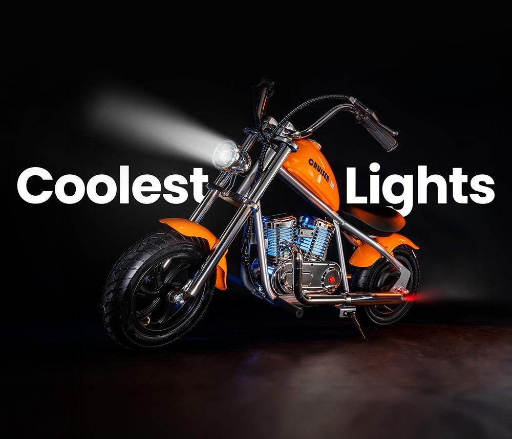 HYPER GOGO Cruiser 12 Plus with APP Electric Motorcycle for Kids ...