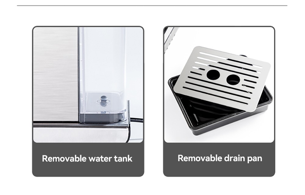 KONKA KKFJ-1202 Espresso Coffee Machine EU Plug Silver