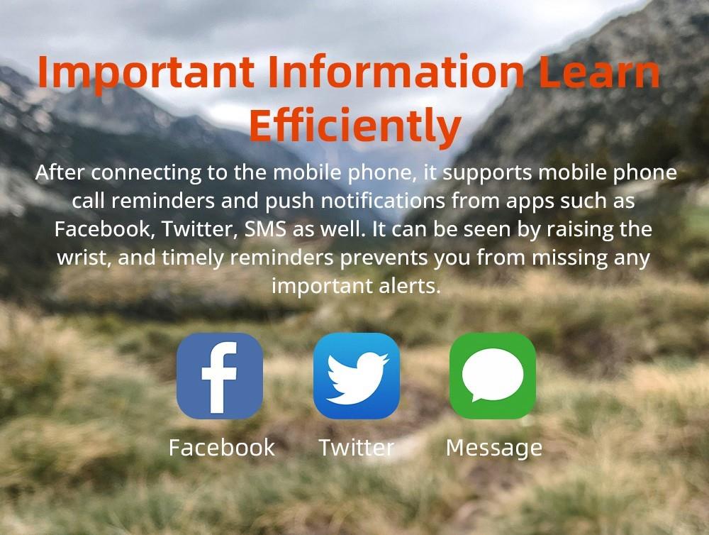 LOKMAT Ocean Max Sport Smartwatch Red