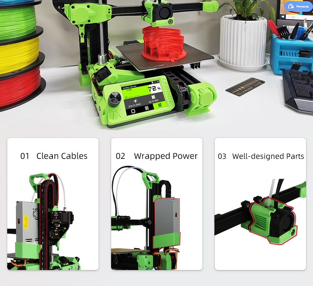 Lerdge iX 3D Printer Kit V3.0 Version Green