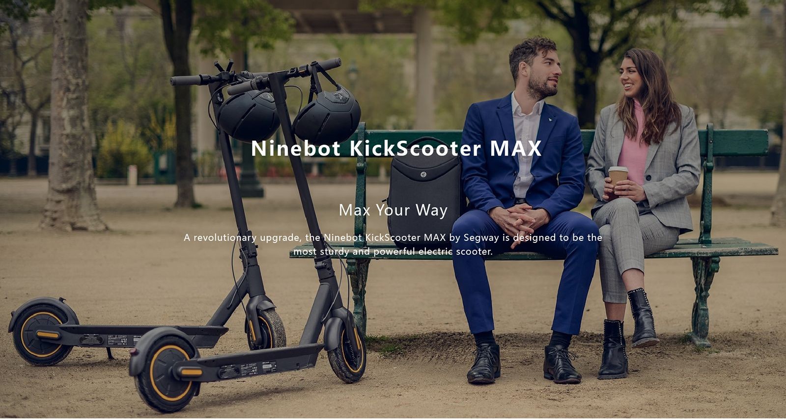 Ninebot KickScooter MAX G30 Global Version Powered by Segway