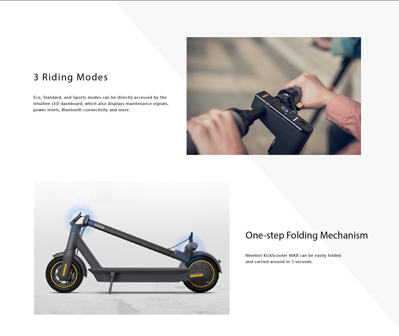 Ninebot KickScooter MAX G30 Global Version Powered by Segway