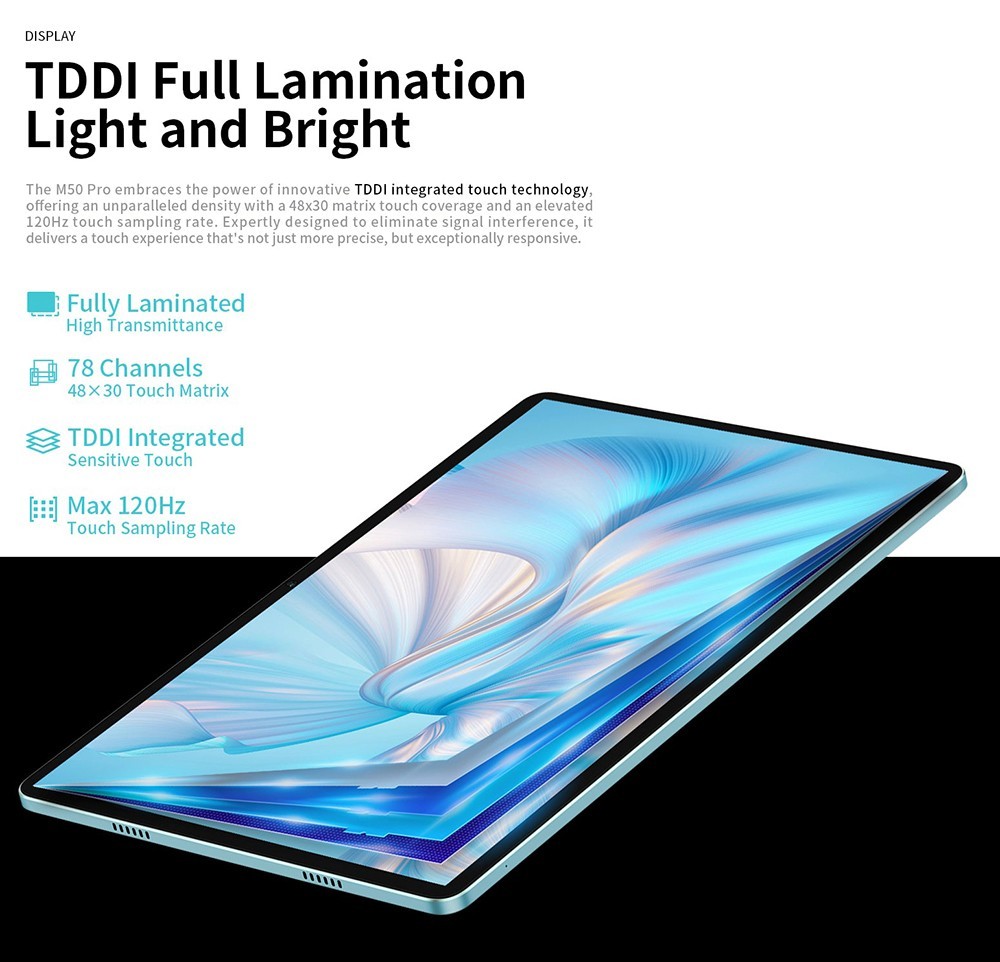 Teclast M50 Pro Unisoc T616 8GB+8GB Expansion RAM 256GB ROM EU