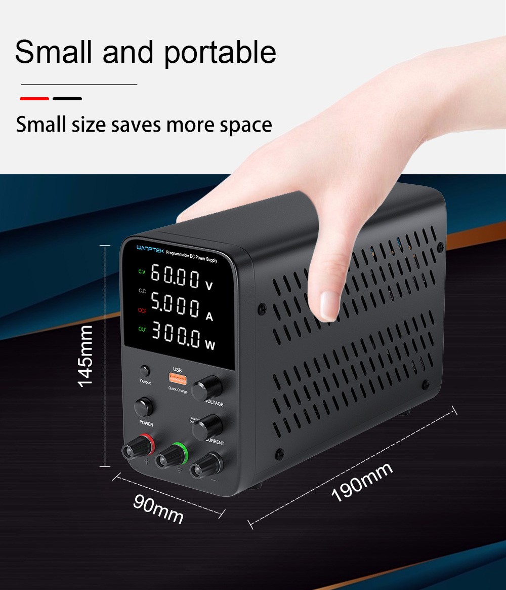 WANPTEK WPS605 Programmable Regulated DC Power Supply