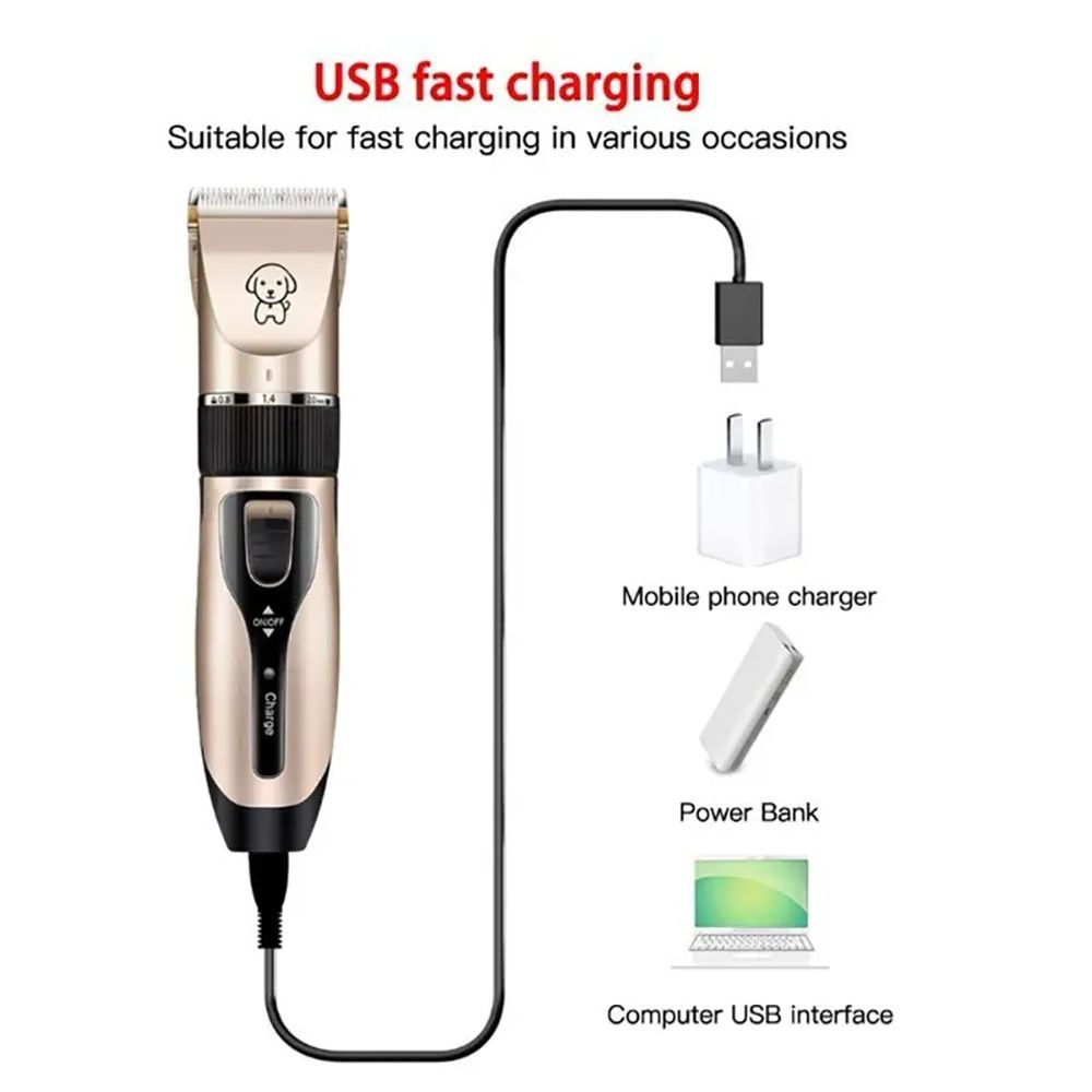 Fluffee 8Pcs/Set Pet Hair Clipper