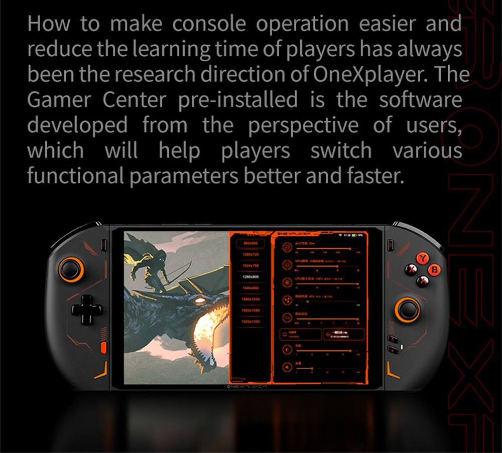 One Netbook OneXPlayer 2 Pro Handheld Gaming PC 32GB LPDDR5 1TB M.2 EU