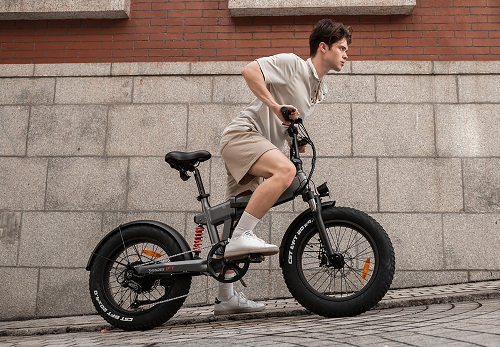 5TH WHEEL Thunder 1FT Electric Bike 20 inch 48V 10.4Ah 500W Motor