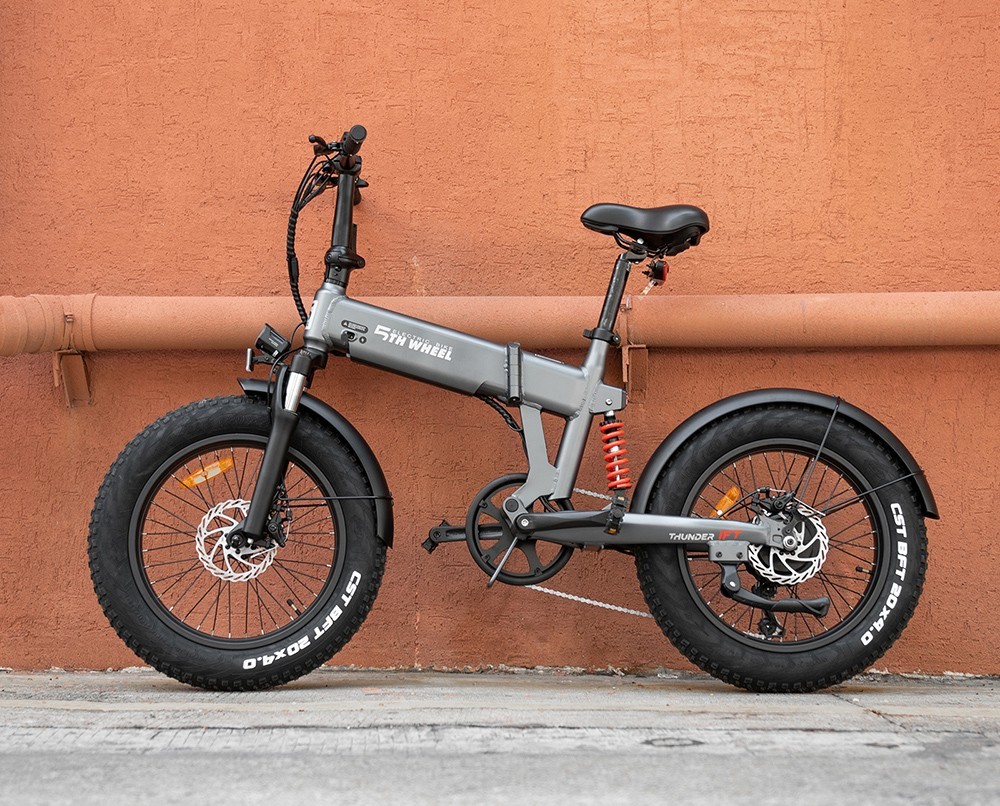5TH WHEEL Thunder 1FT Electric Bike 20 inch 48V 10.4Ah 500W Motor