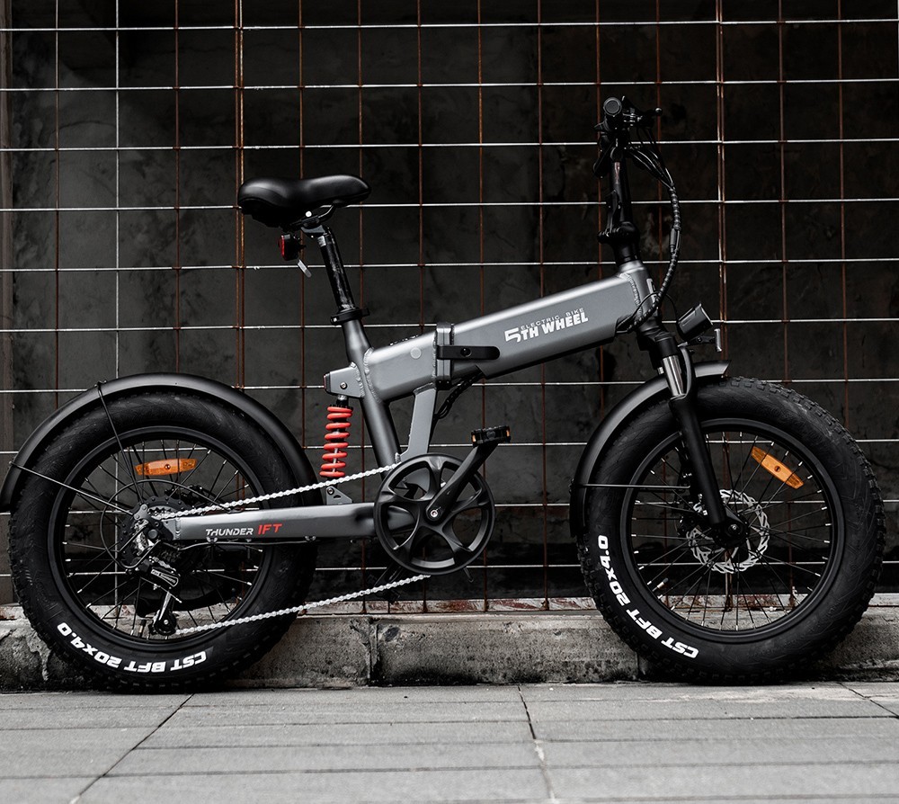 5TH WHEEL Thunder 1FT Electric Bike 20 inch 48V 10.4Ah 500W Motor