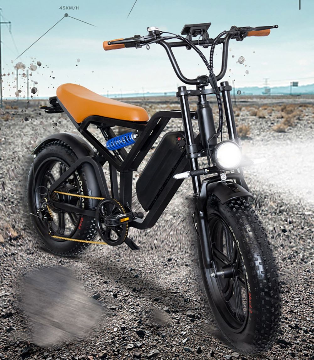 E11 Electric Bike 20*4.0 inch Tire 48V 1000W Motor