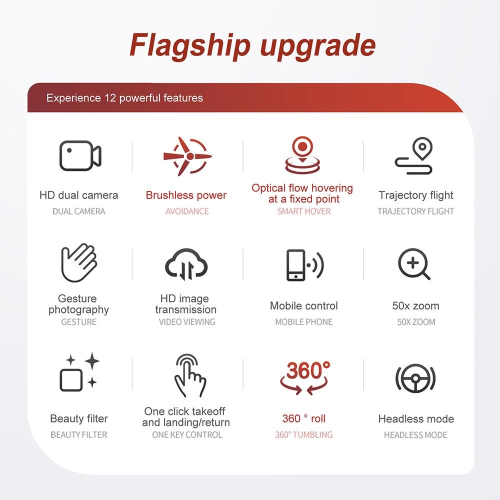 E88 EVO Brushless Motor Drone