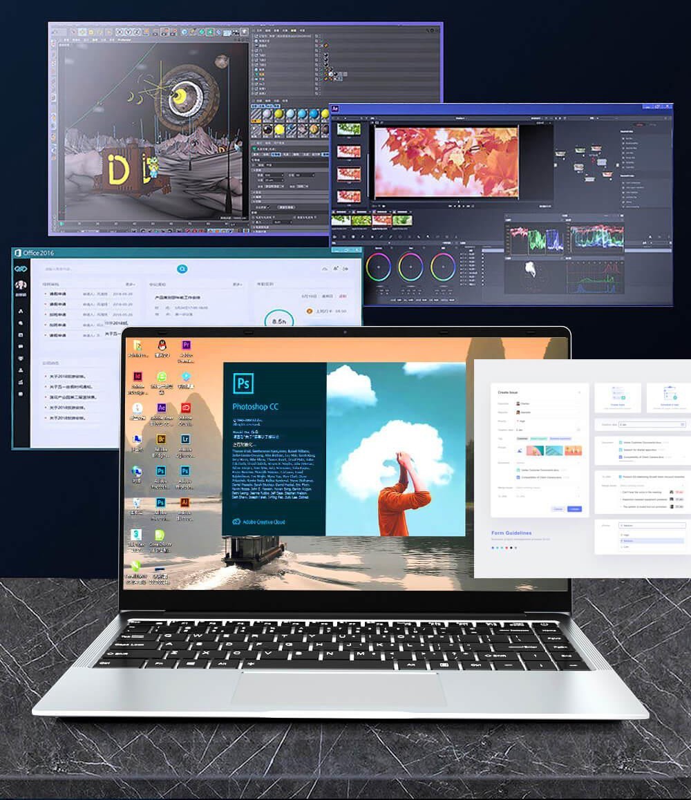 KUU Xbook-3 Laptop 8GB LPDDR4 512GB SSD