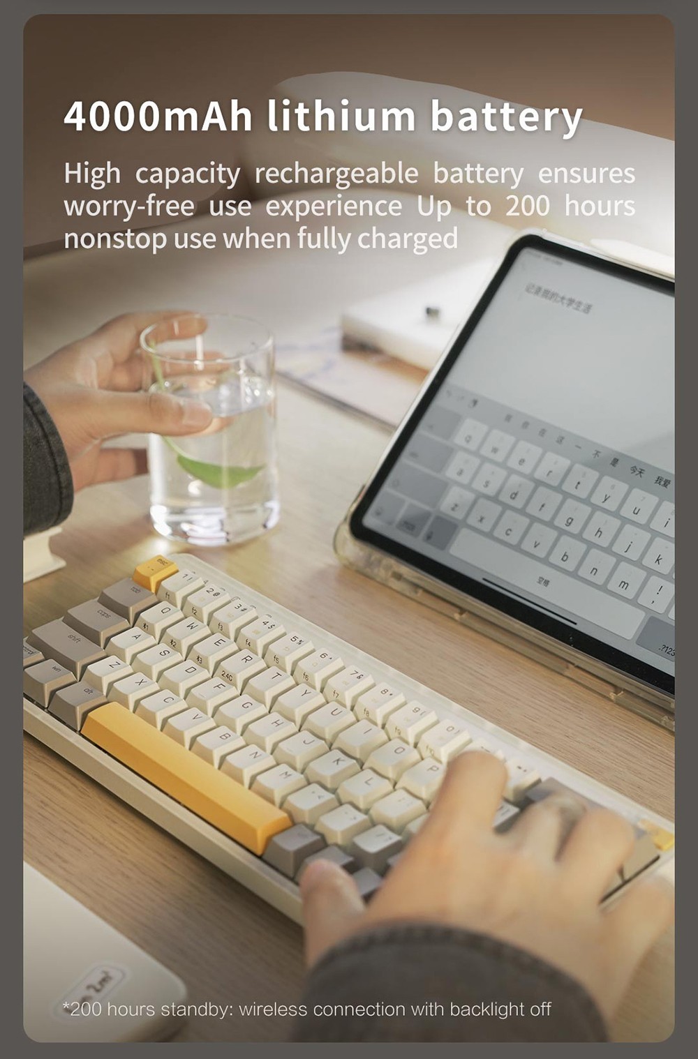 MIIIW ART Series K19 Three Modes Wireless Mechanical Keyboard