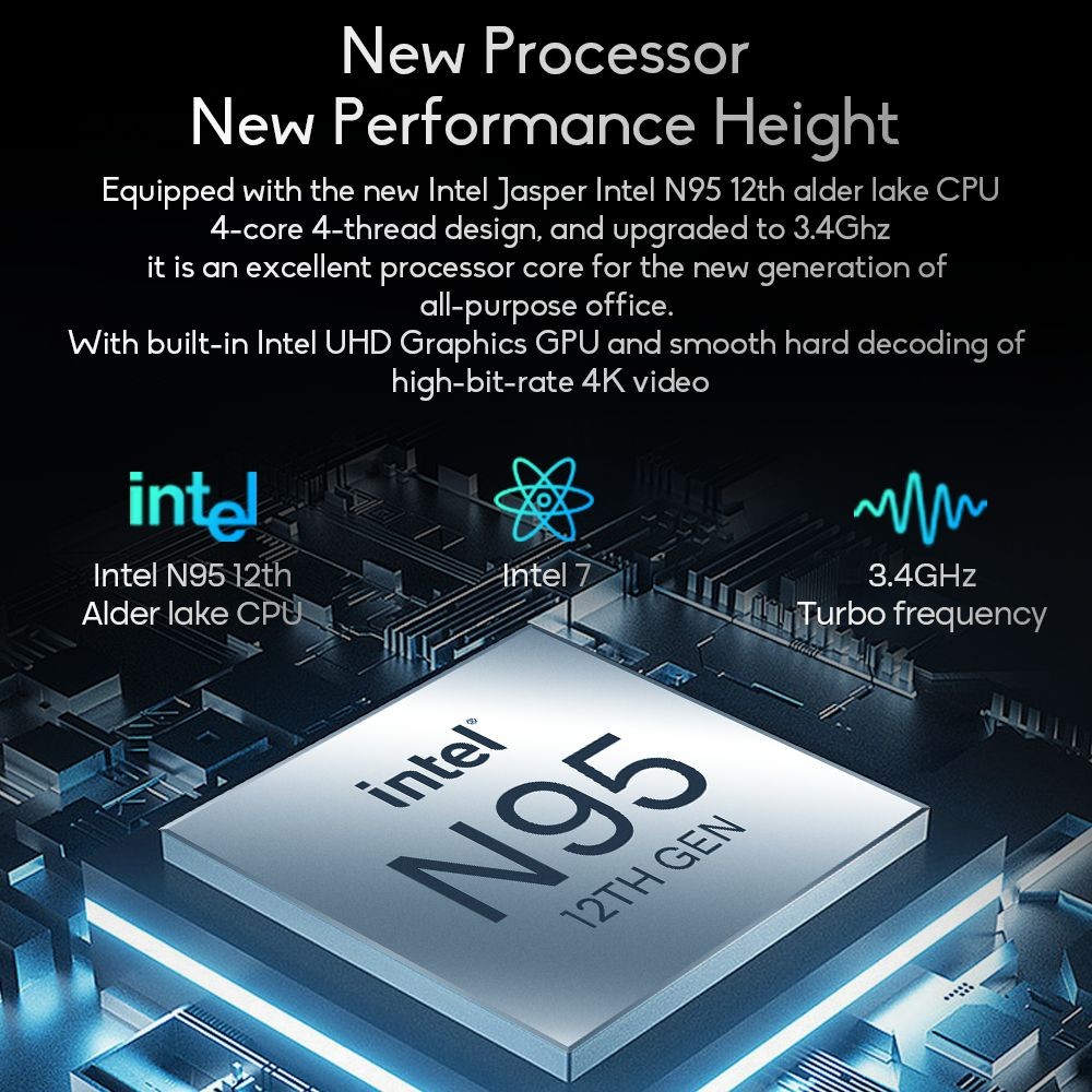 Ninkear N14 14 inch 4K Screen Intel N95 CPU