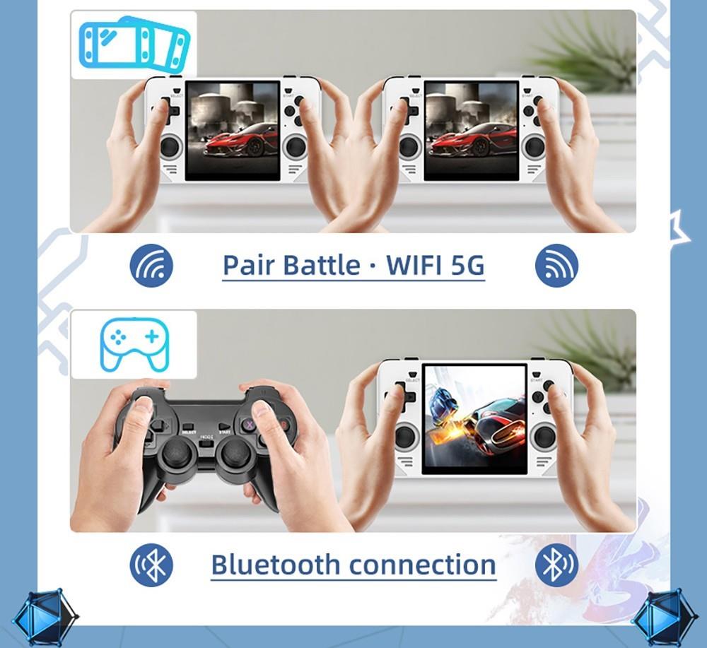 Powkiddy RGB30 Game Console 16GB + 64GB Blue