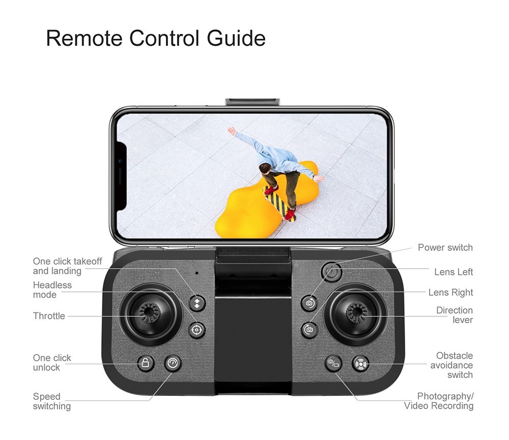 S151 Foldable Brushless Drone