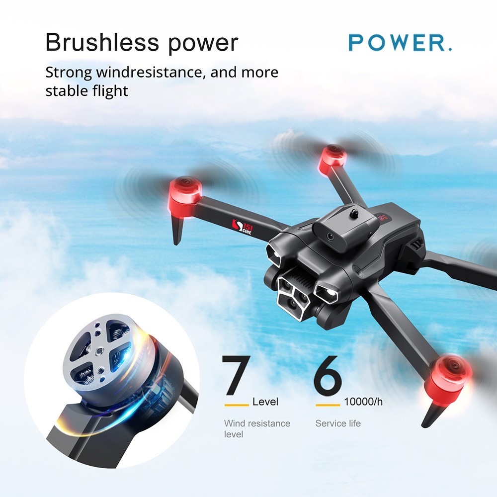 S151 Foldable Brushless Drone