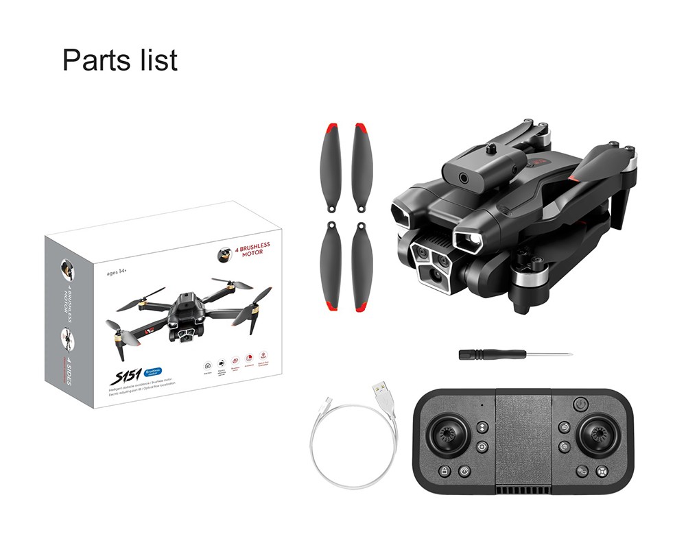 S151 Foldable Brushless Drone