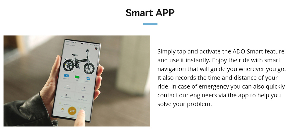 ADO A20 Air E-bike 250W Motor 25km/h 36V 10Ah Samsung Battery White