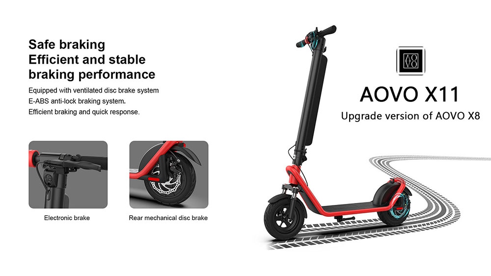 AOVO X11 10 inches Tire Electric Scooter
