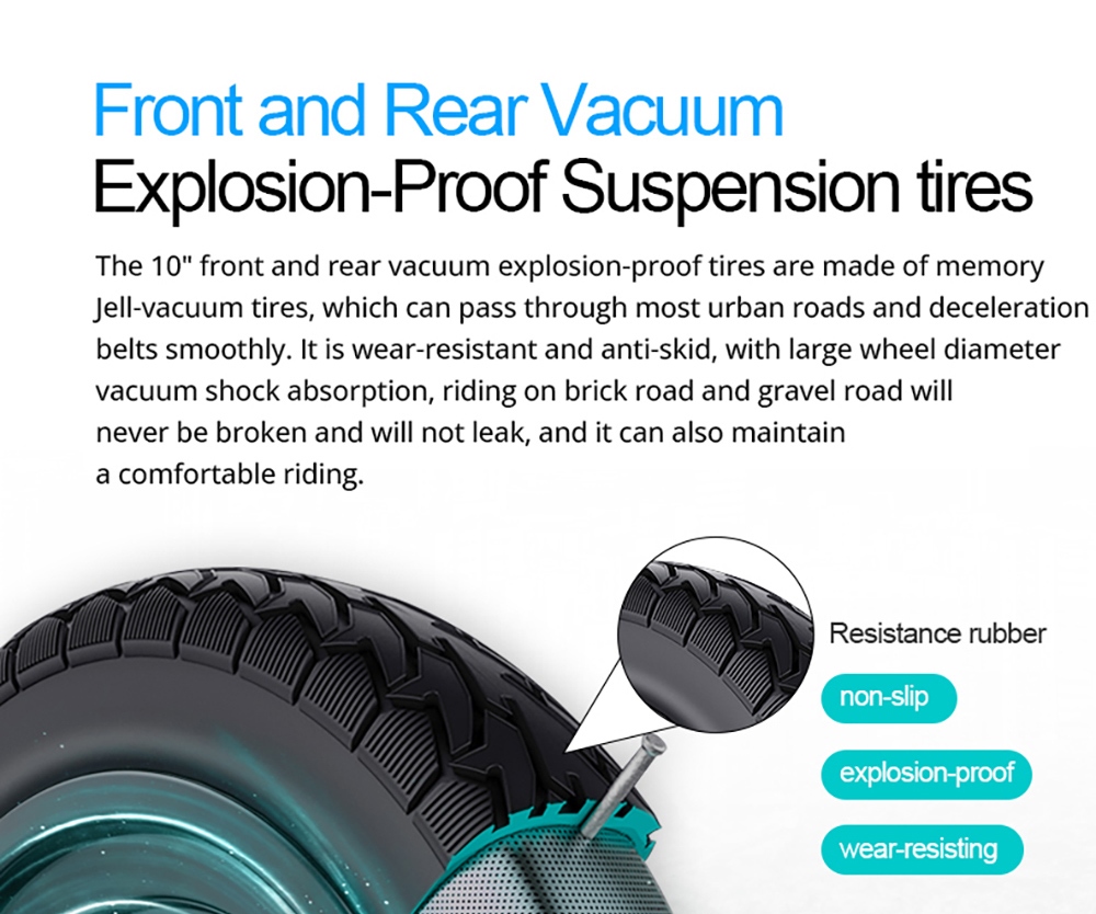 AOVO X9 Plus Electric Scooter 10 inches Tire Orange