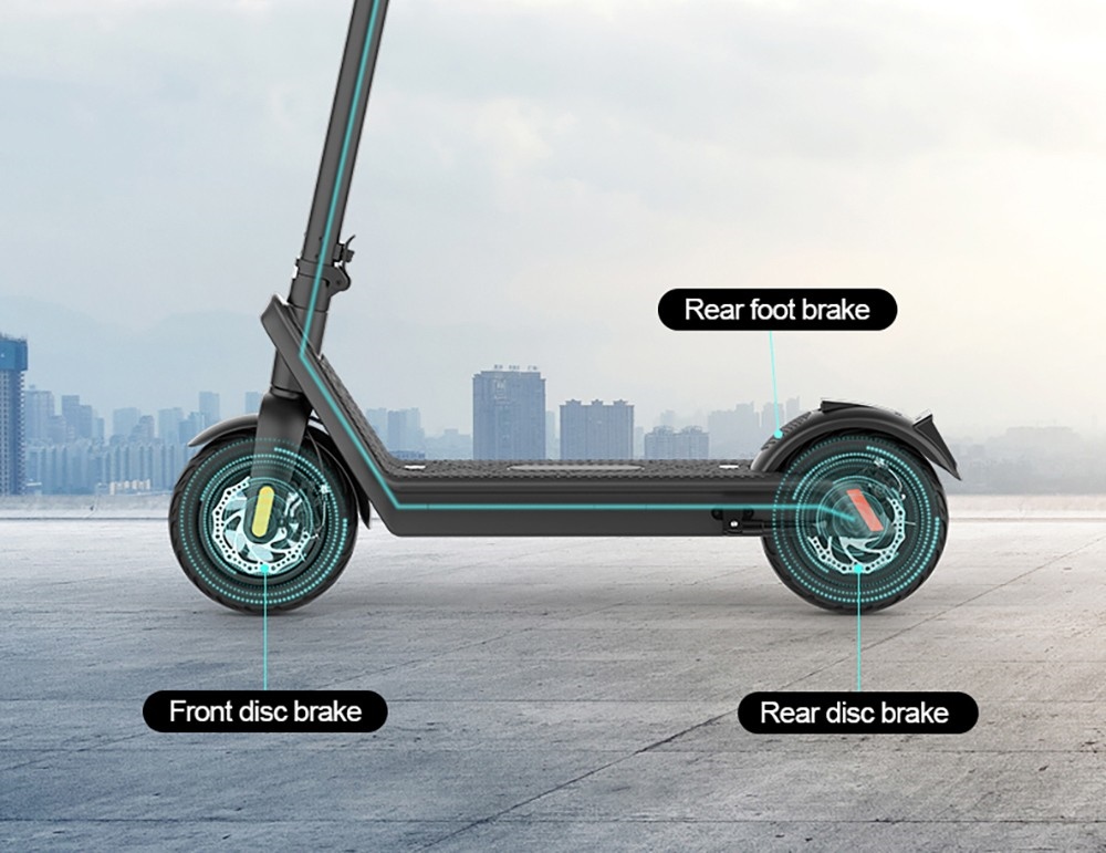 AOVO X9 Plus Electric Scooter 10 inches Tire Orange